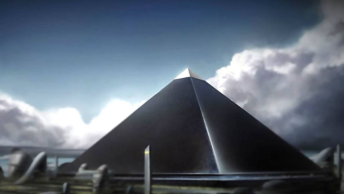 Forbidden History: The Mysterious Fourth Black Pyramid In Giza ...