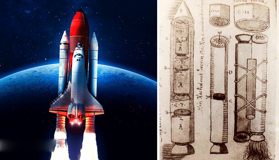 500-Year-Old Manuscript Describes 3-Stage Space Rockets And Talk About ...